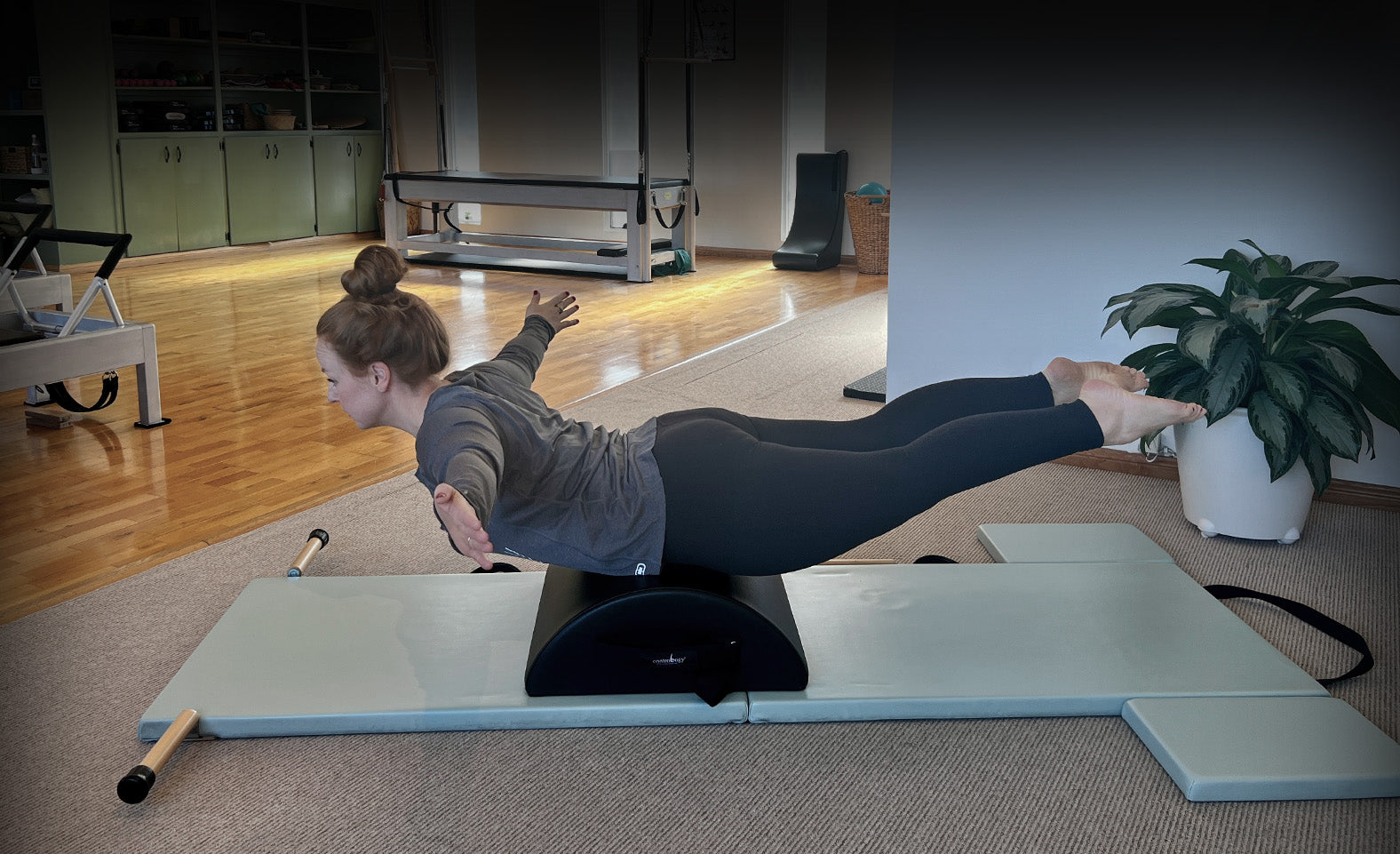 Pilates Barrel - Pilates Props - Thoracic Spine Mobility – Balanced ...